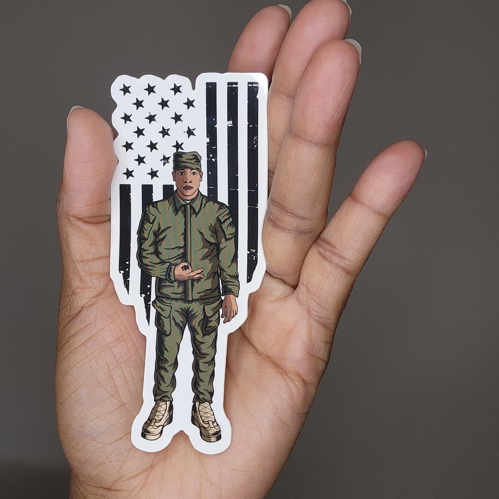 Kappa Individual Flag Sticker – Greeks Serving Together